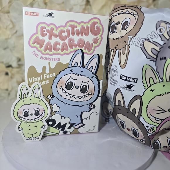 POP MART | Accessories | 0 Authentic Popmart Labubu Exciting Macaron ...